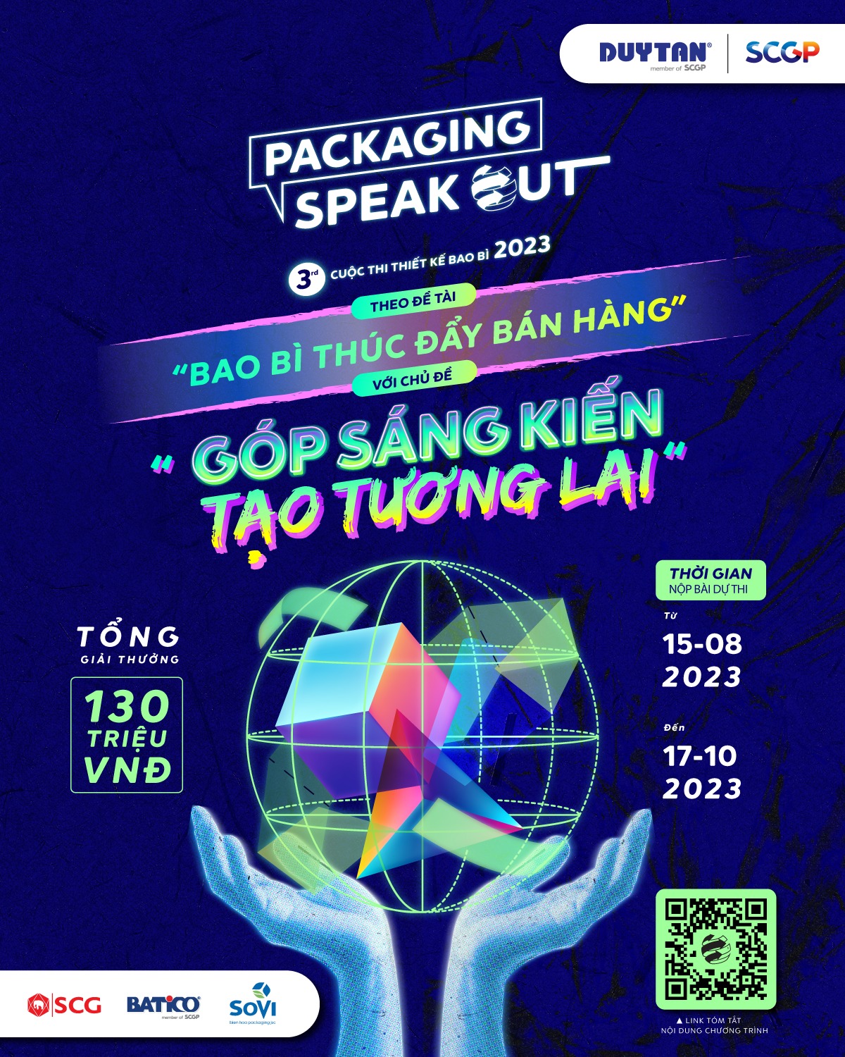 SCGP PACKAGING SPEAK OUT 2023 - VIETNAM INSPIRES VIETNAMESE YOUNG TALENTS TO ELEVATE PACKAGING’S ...