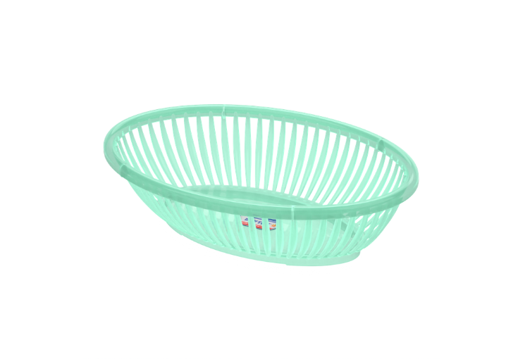 Large Striped Oval colander - Duy Tan Plastics