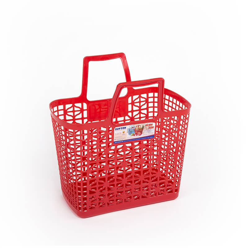 Small Square Shopping Hamper With Grip - Duy Tan Plastics