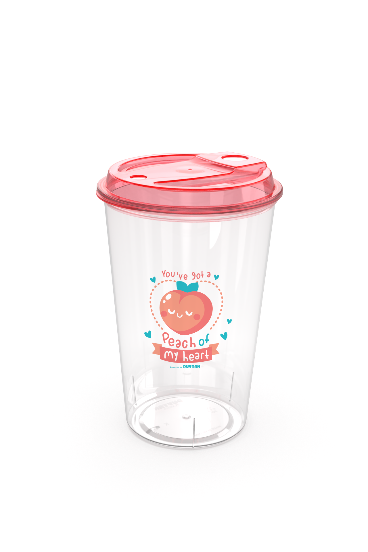 Ly Trong 600ml - Nhựa Duy Tân