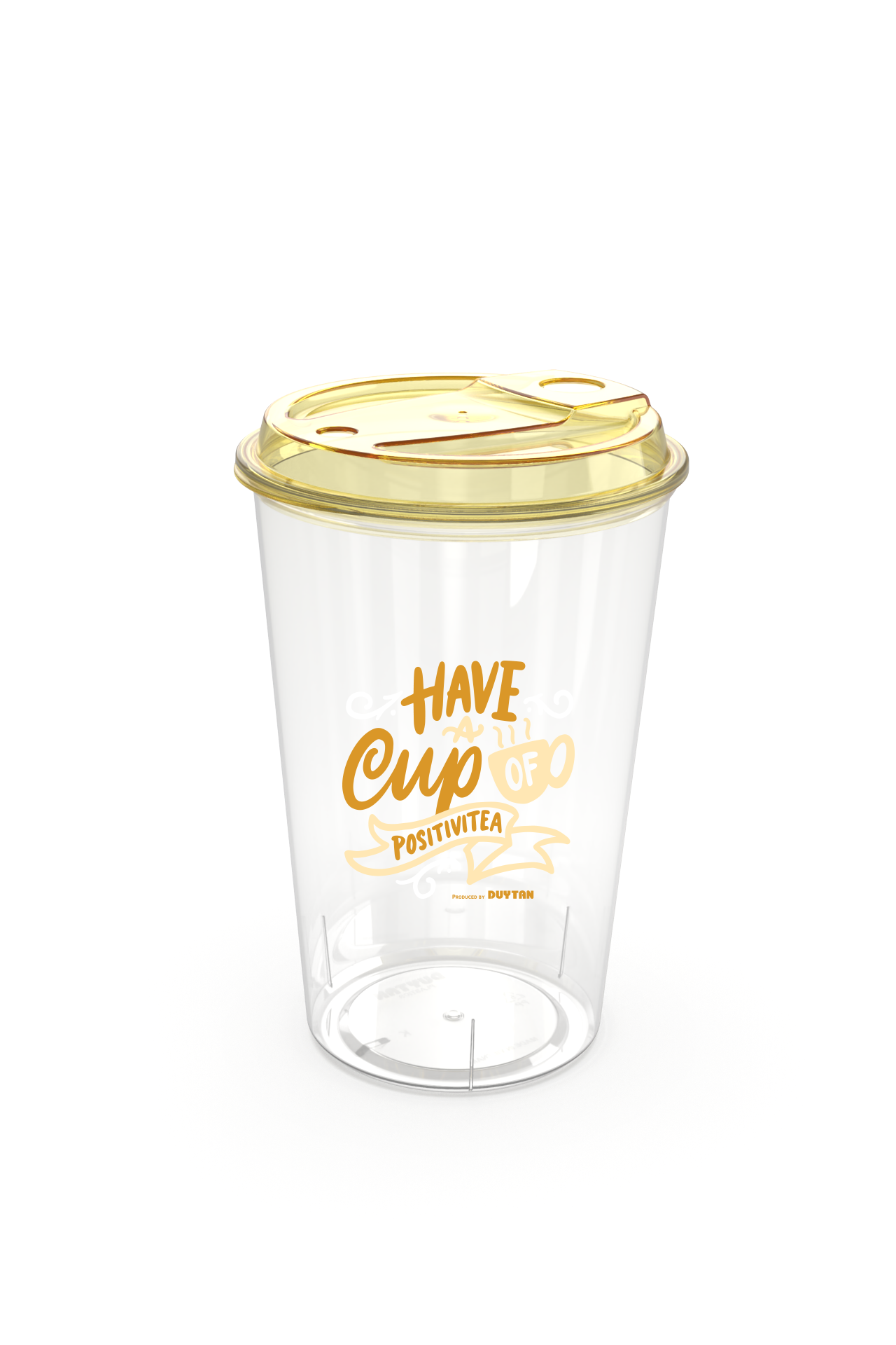 Ly Trong 600ml - Nhựa Duy Tân