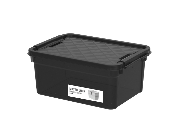 Matsu Lock Multi-Function Container 45L - Grey - Duy Tan Plastics
