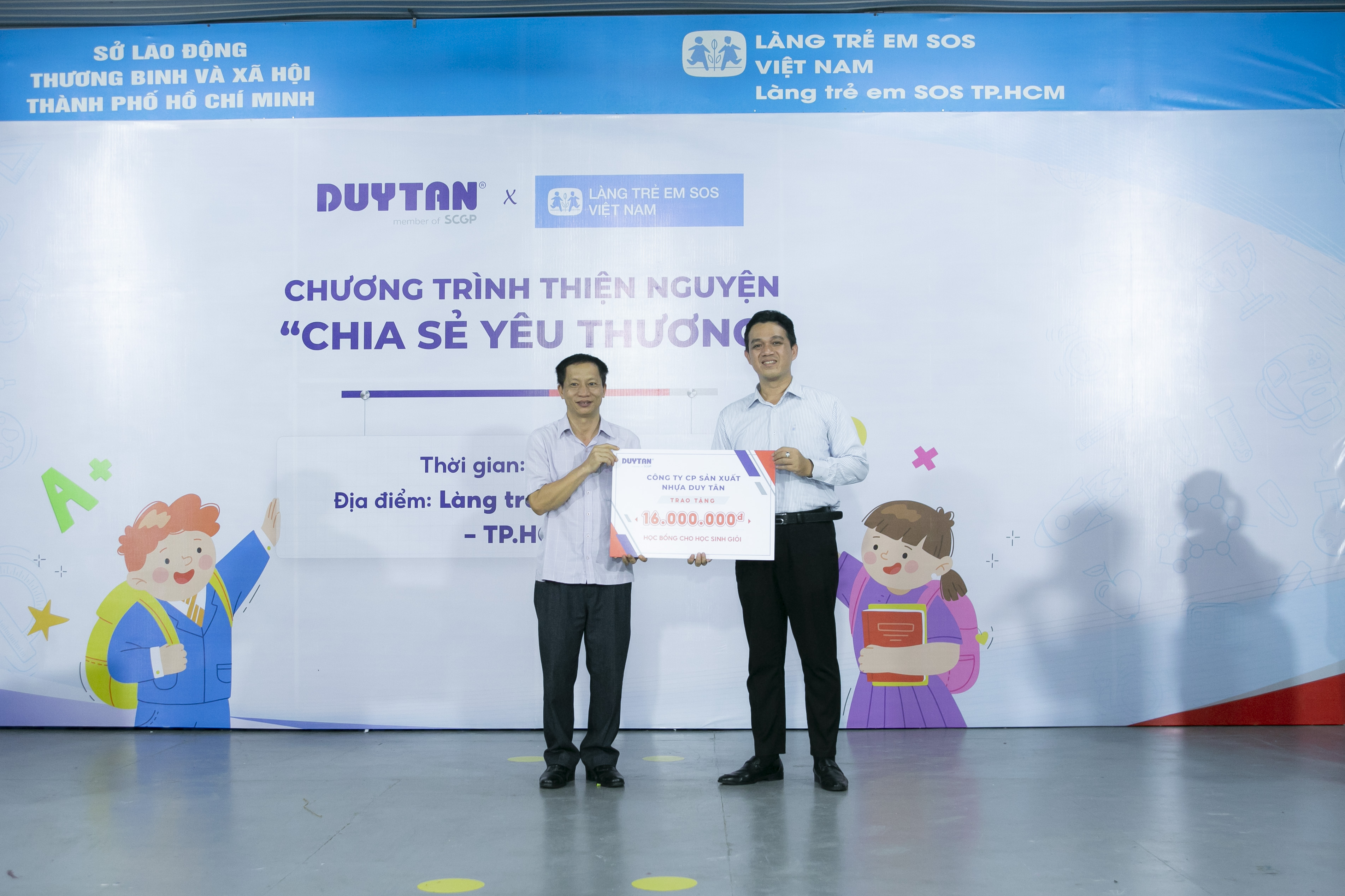 DUY TÂN CHIA SẺ YÊU THƯƠNG TỚI LÀNG TRẺ EM SOS GÒ VẤP - TP.HCM - Nhựa ...