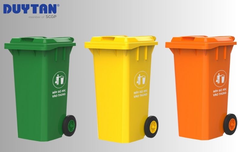 THÙNG RÁC NHỰA 240L CHÍNH HÃNG, GIÁ TỐT NHẤT THỊ TRƯỜNG